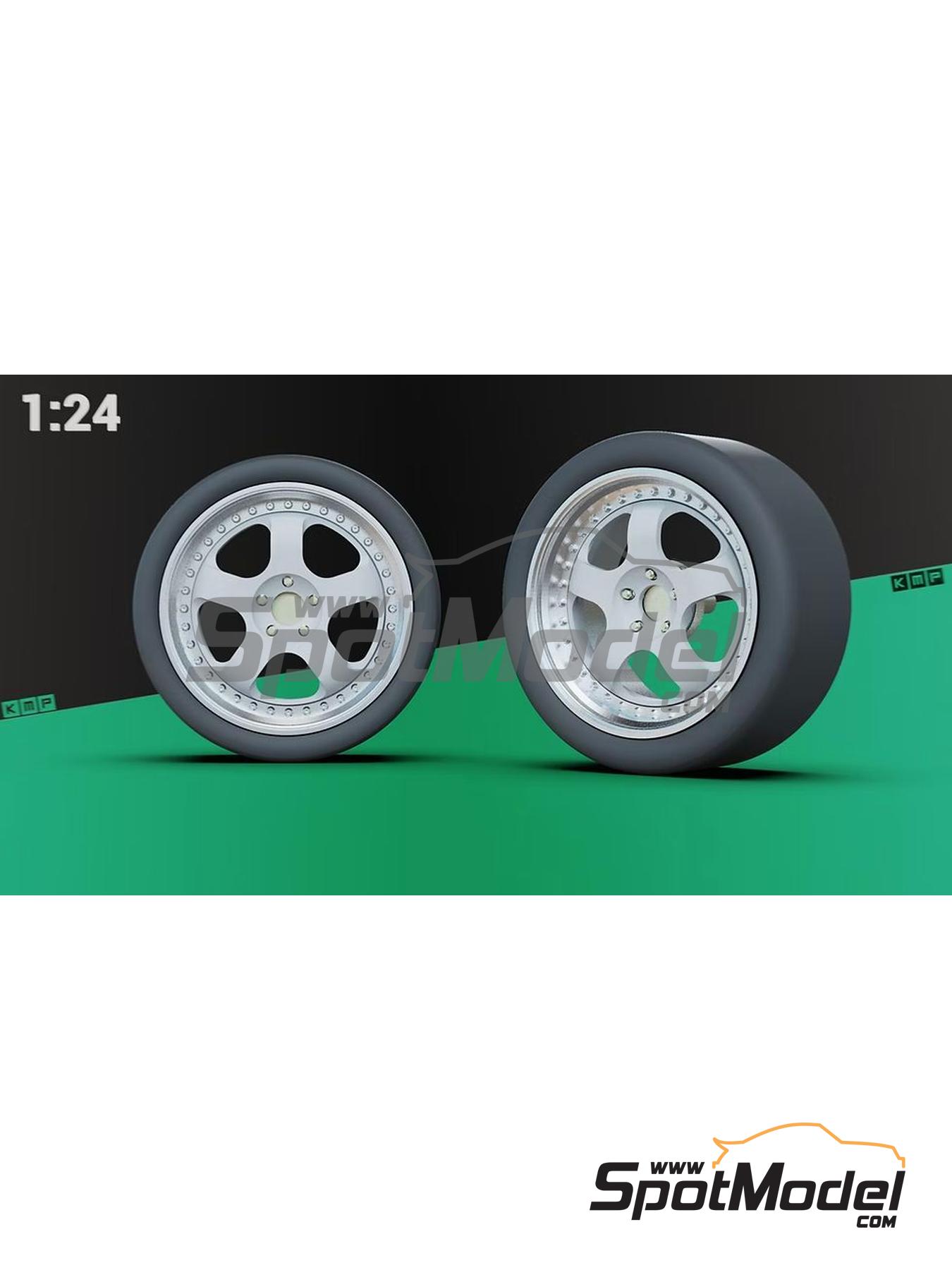KMP Kool Models Production TK24278: Rims and tyres set 1/24 scale - Works for Lancia 037 - Japan ...
